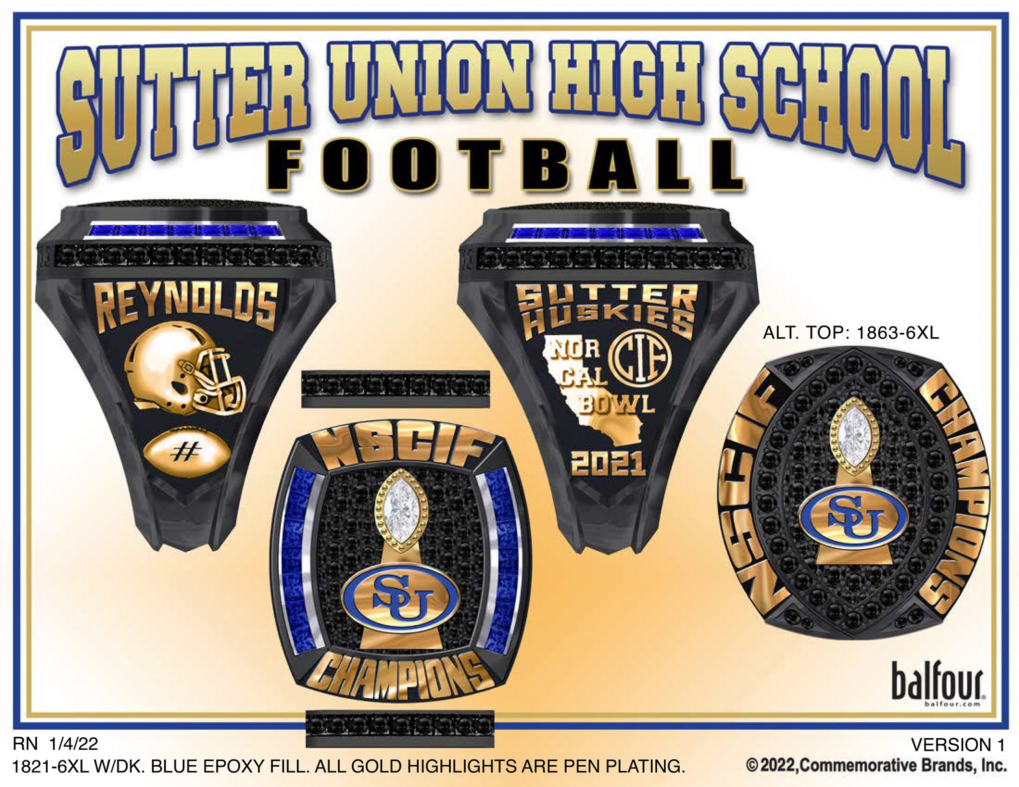 Championship Rings – Premier Grad Products