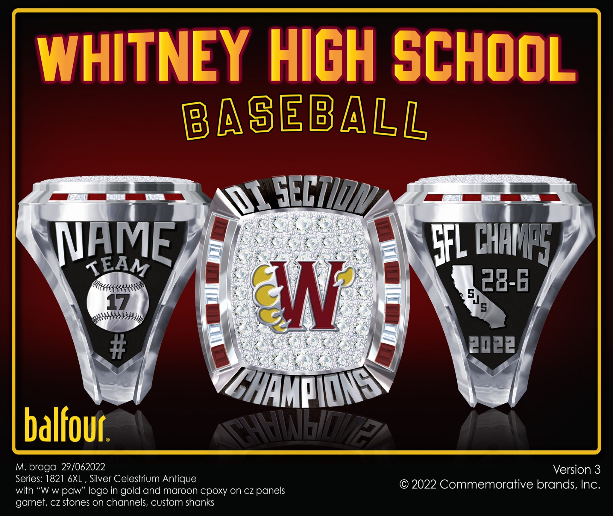 Championship Rings – Premier Grad Products